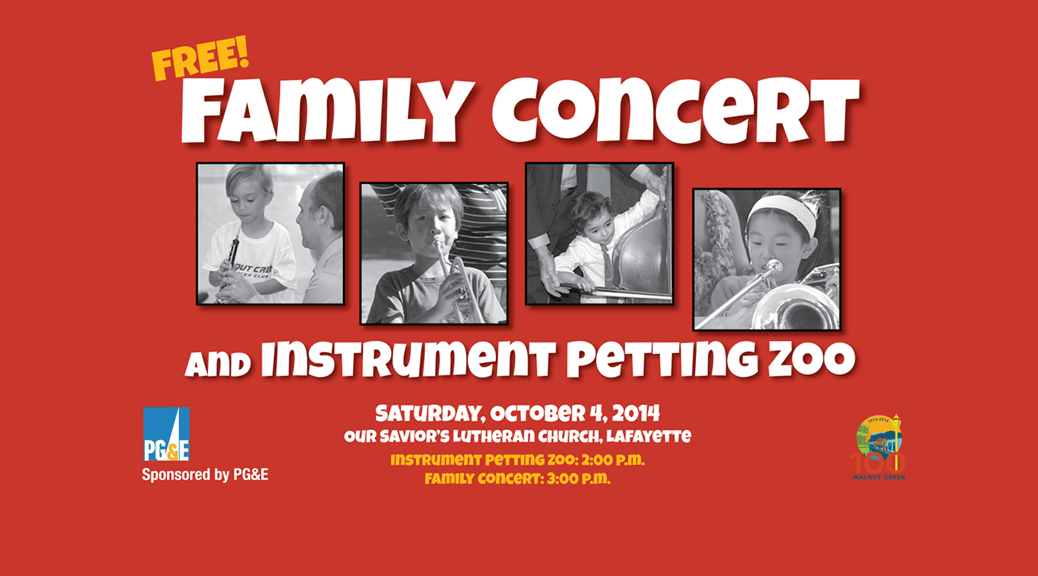 Family Concert & Instrument Petting Zoo | Diablo Symphony Orchestra