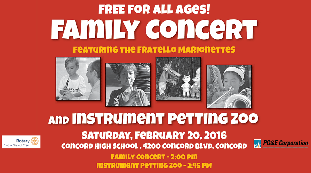 Family Concert & Instrument Petting Zoo | Diablo Symphony Orchestra